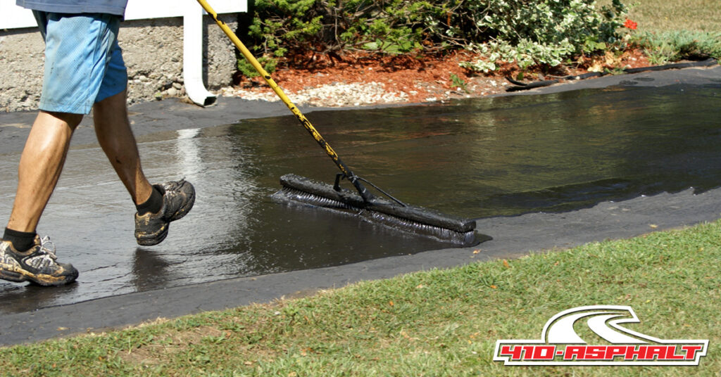 Sealcoat Your Asphalt Driveway - 410 Asphalt Driveway Paving